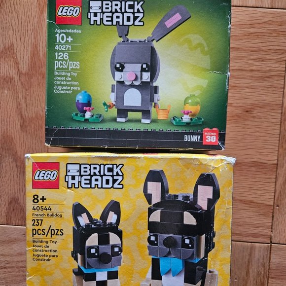 Lego | Toys | Lego Brick Headz 4544 And 4027 | Poshmark